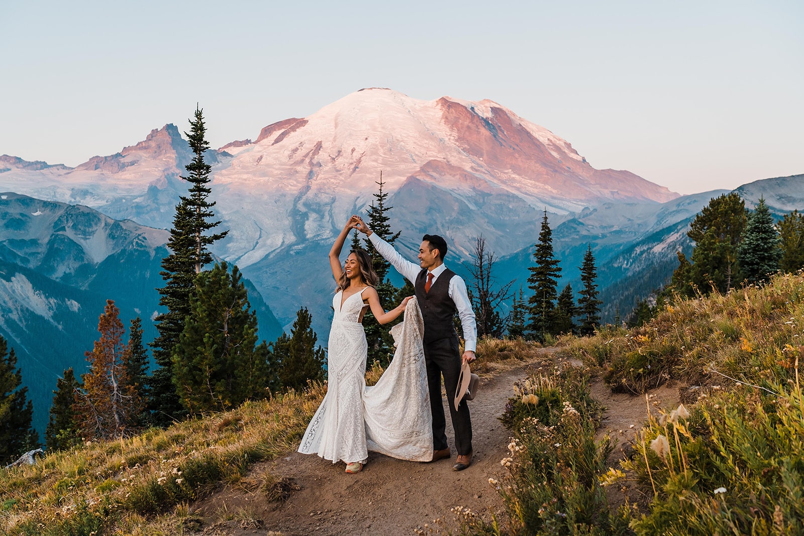Top 12 Mountain Elopement Locations - Between the Pine