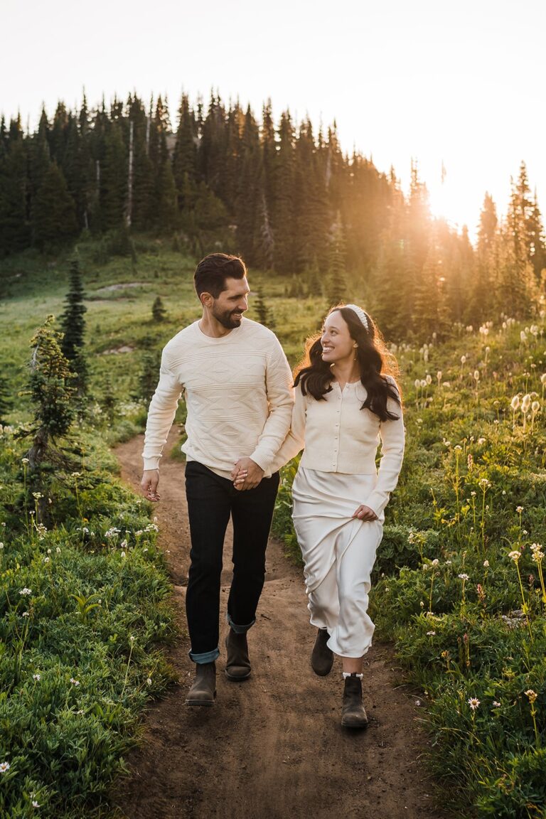 Epic Alpine Lake Elopement - Between the Pine