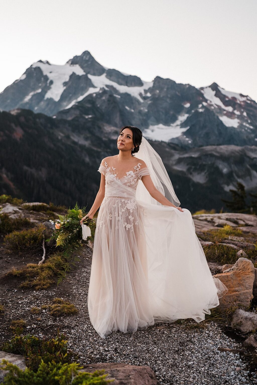 A Dreamy Two-Day Small Elopement Wedding in the North Cascades ...