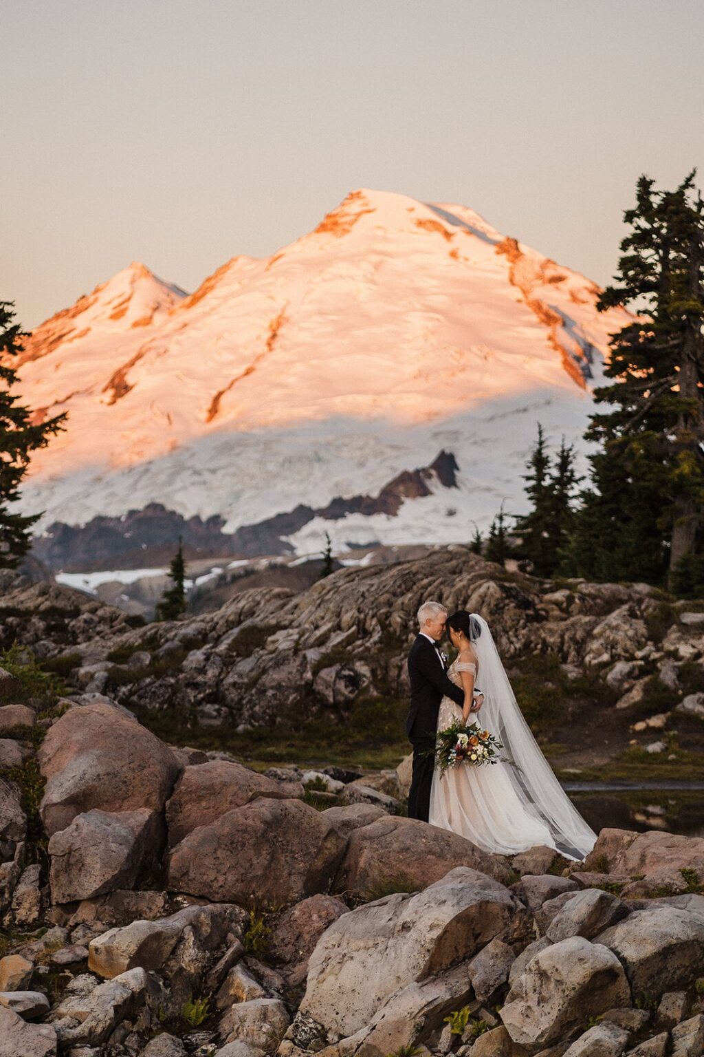 A Dreamy Two-Day Small Elopement Wedding in the North Cascades ...