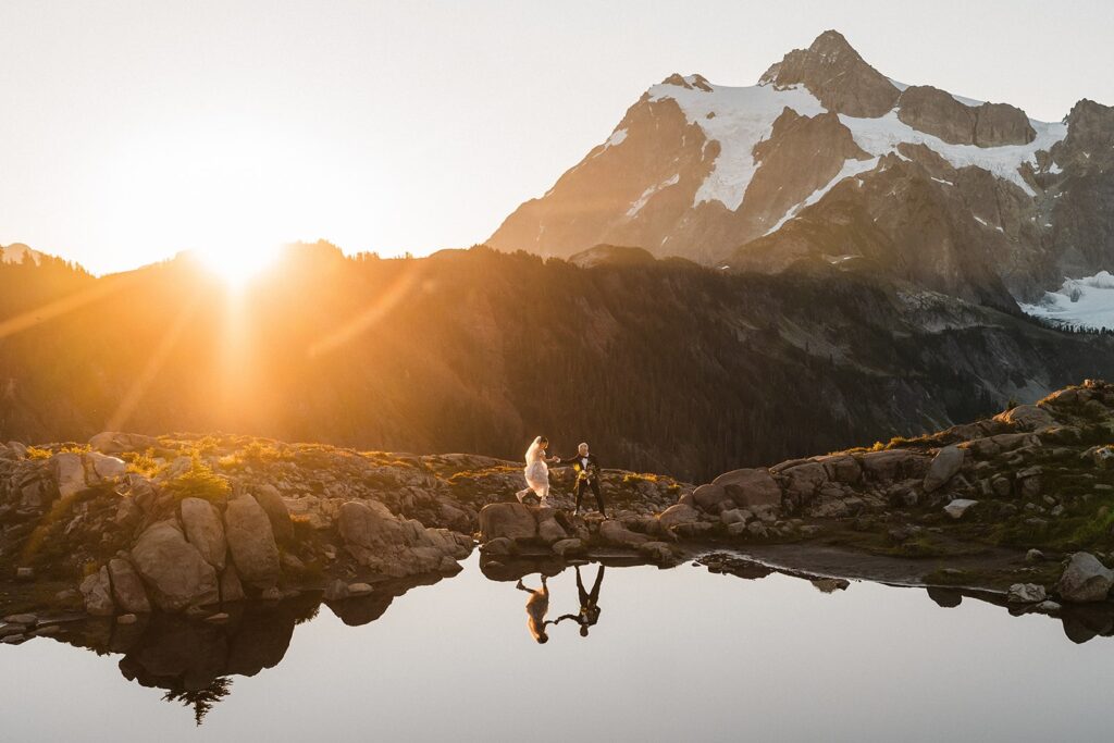 A Dreamy Two-Day Small Elopement Wedding in the North Cascades ...